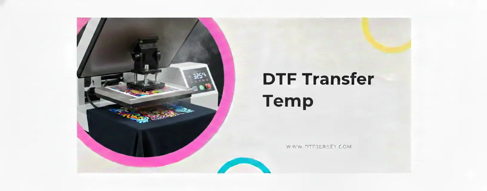 DTF Transfer Temperature and Time: Settings by Fabric